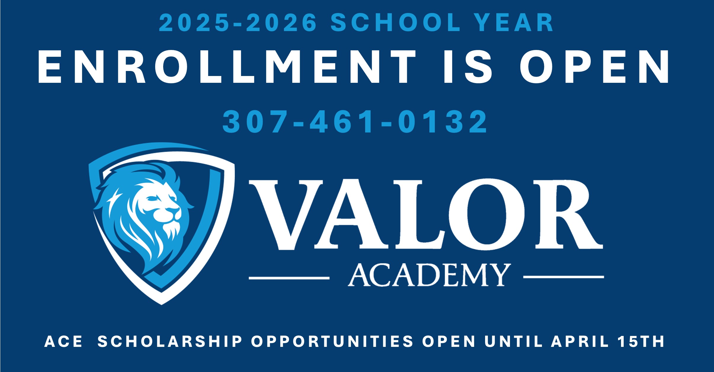 Enrollment for 25/26 School Year is OPEN - Valor Academy